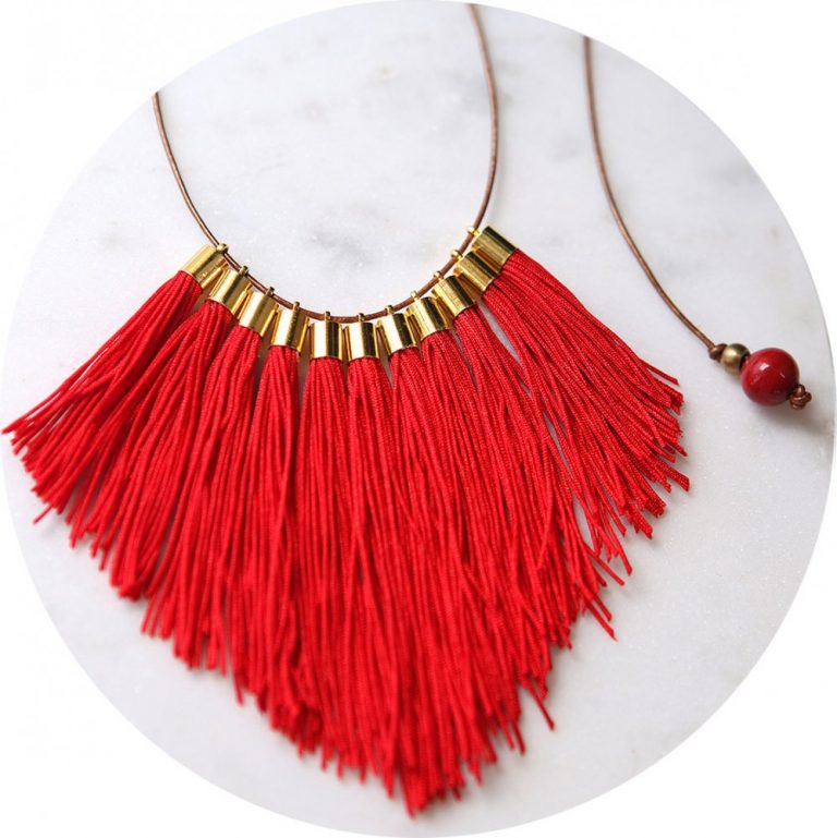 FEATHER CLUSTER gemstone necklace – PURPLE amethyst – back in stock ...